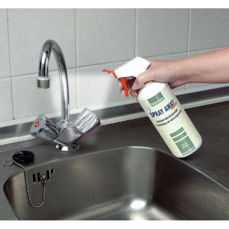 Desinfectie spray, Spray away, desinfecteer je werkvlak